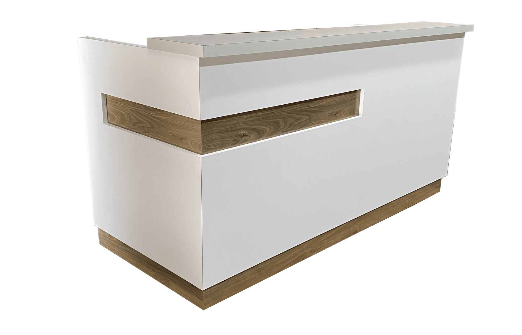 Maddox White Reception Counter – Reception Counter Solutions